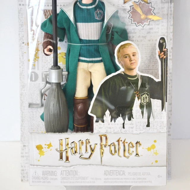 HARRY POTTER DRACO Malfoy Doll Quidditch Quadribol Broomstick Mattel New £19.00 - PicClick UK