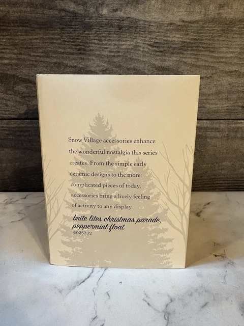 DEPARTMENT 56 BRITE Lites Christmas Parade Peppermint Float 4025332 ...