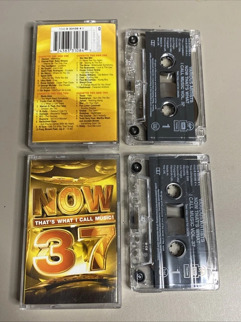 NOW THAT'S WHAT I Call Music 37 Double Cassette Tape Album (1997) £10. ...