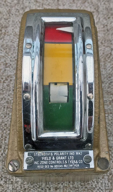 RARE RAILWAY SIGNALLING Testing Strength & Polarity Meter MK2 Field ...