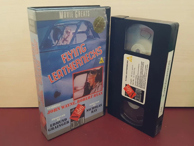 FLYING LEATHERNECKS - John Wayne - Robert Ryan - PAL VHS Video Tape ...