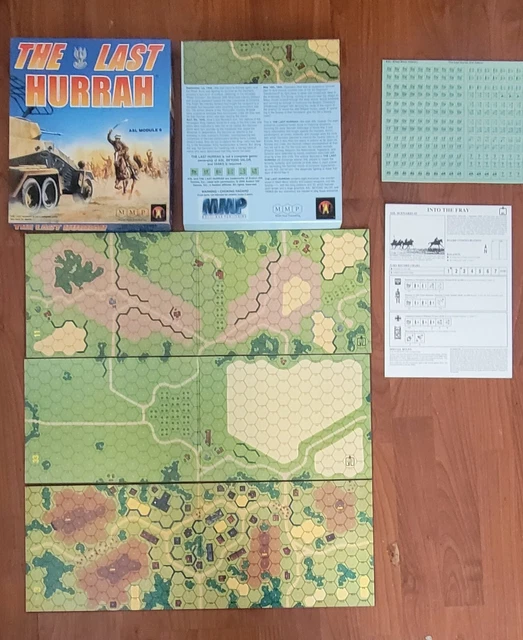 ADVANCED SQUAD LEADER ASL The Last Hurrah Mod 6 MMP Avalon Hill -New ...