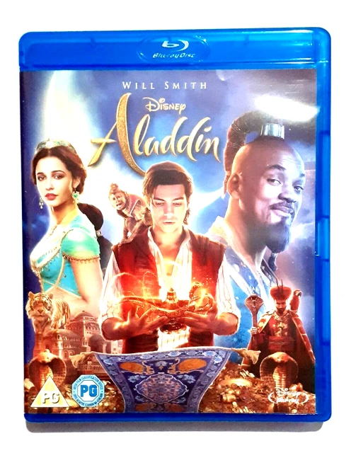 ALADDIN BLU RAY Disney Live Action Film £3.00 - PicClick UK