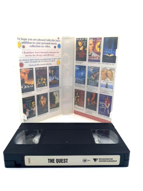 THE QUEST GO The Distance Van Damme VHS Tape M15+ Village Roadshow $20. ...