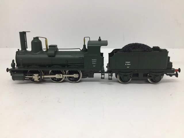 RIVAROSSI HO 1344 (1) locomotive vapeur type 030 "Bourbonnais" SNCF EUR ...