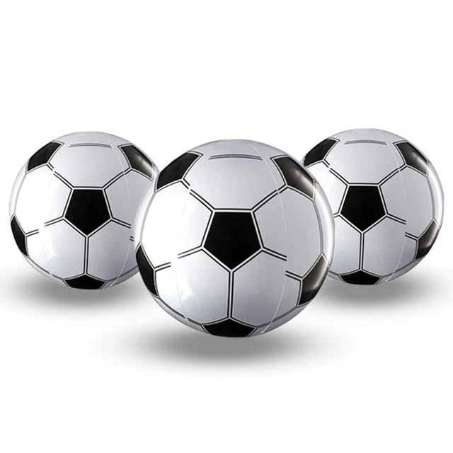 GAMES CHILDREN SOCCER Ball Hand Pat Football Inflatable Toys Elastic ...