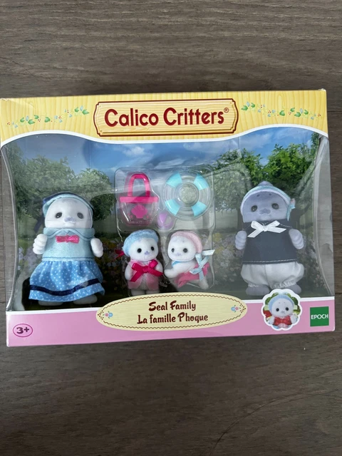 CALICO CRITTER SEAL Family Set Sylvanian Families New #4 $29.00 ...