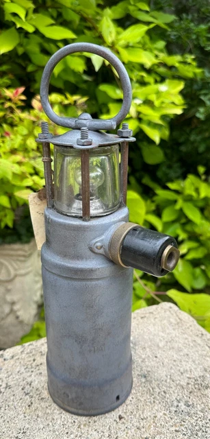 WW2 ROYAL NAVY Admiralty Emergency Safety Lamp Pattern 8115 Complete ...