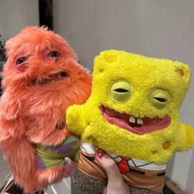 NEW FUGGLER X Patrick Star Spongebob Squarepants Funny Ugly Monster Soft Toy £20.99 - PicClick UK