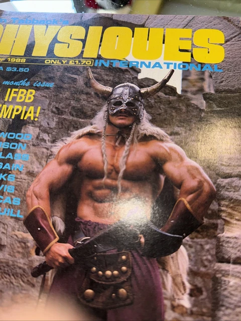 VINTAGE RARE PHYSIQUES International Magazine November 1988 Body Building Muscle £10.00 ...
