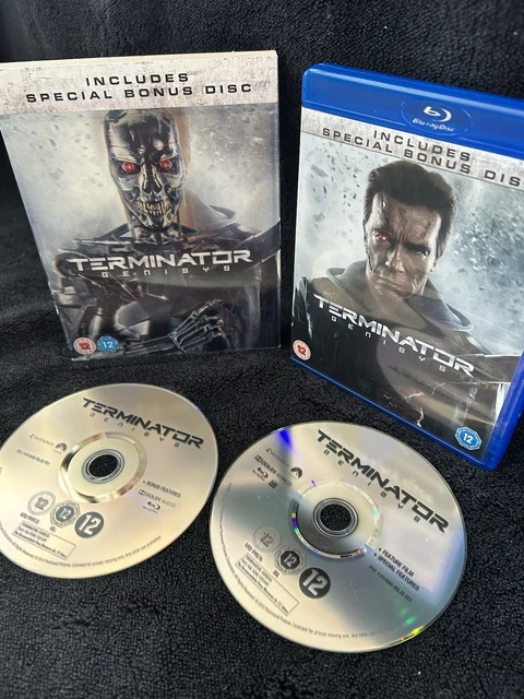 TERMINATOR GENISYS HMV Exclusive 2 disc (Blu-Ray) with Lenticular ...