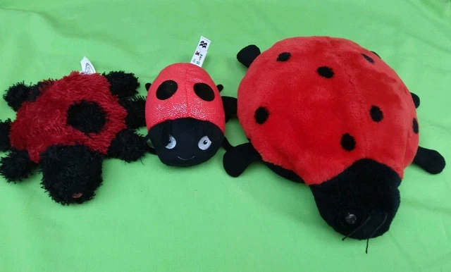 3 X Plush Ladybird's, What the Ladybird Heard , TY Beanie 1999, Mary ...