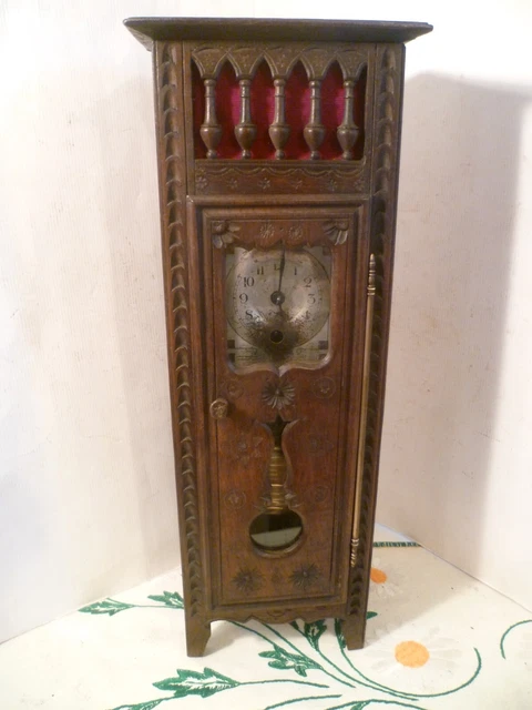 COMTOISE BRETONNE MINIATURE ancien meuble de poupée bois collector EUR 25,00 - PicClick FR