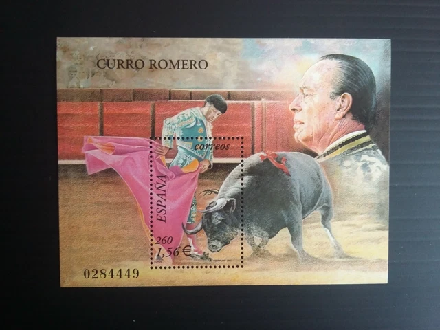 ESPAÑA. HOJA 3834 Nueva. Año 2001. En Perfecto Estado. Lee Descripción ...