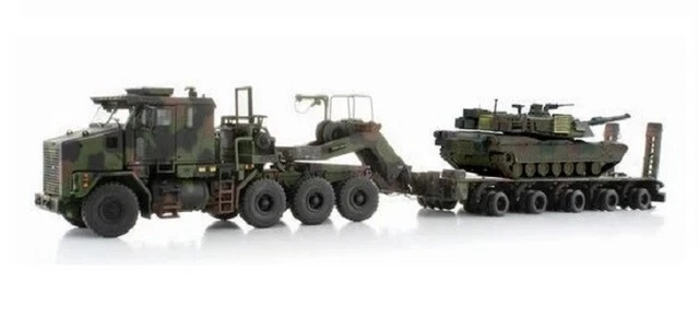 PANZERKAMPF 1:72 US Oshkosh M1070 and M1A2 Abrams w/TUSK I Kit ...