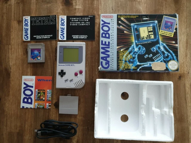 CONSOLE NINTENDO GAMEBOY FAT DMG Game Boy Pack Tetris FAH Complet en ...