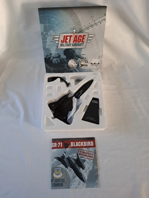 ATLAS EDITIONS &LOCKHEED SR-71 Blackbird" Model Aircraft - New & Boxed ...