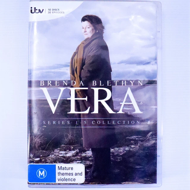 VERA: SERIES 1-5 Collection (DVD, 2015) Crime Drama Series Film - Brenda Blethyn $46.74 ...