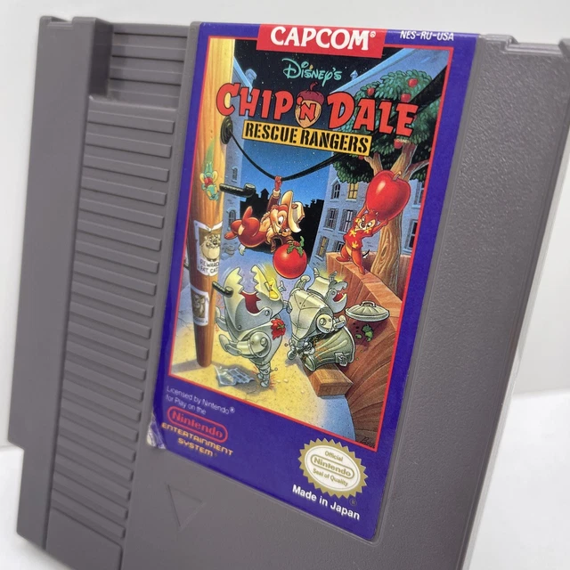 DISNEY'S CHIP 'N Dale: Rescue Rangers (Nintendo Entertainment System ...