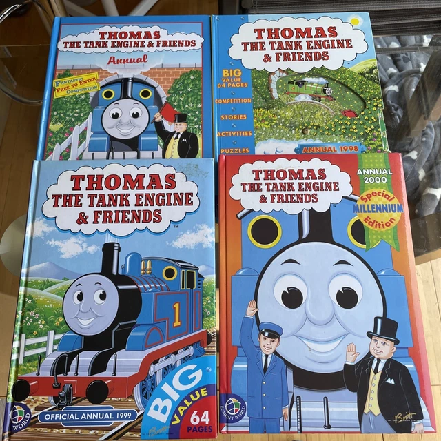 THOMAS THE TANK Engine Annual Bundle 1997-2000 4 In Total £10.00 ...