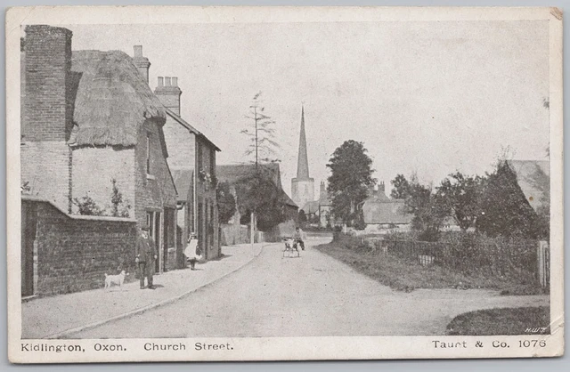KIDLINGTON CHURCH STREET, Oxfordshire Postcard by Taunt #1076 £6.99 ...