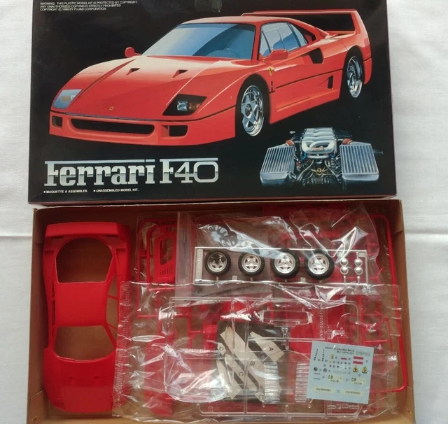 FUJIMI FERRARI F40 in 1:24 / Rarität von 1988 / No. 12001- 1000 EUR 60 ...
