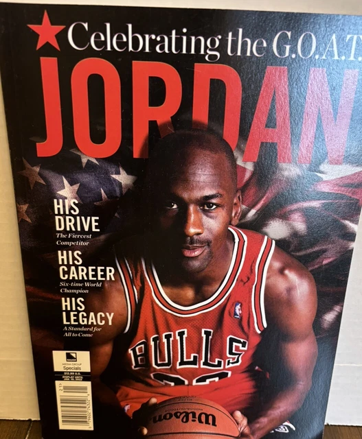 MICHAEL JORDAN MAGAZINE Celebrating The GOAT Jan 10,2022 £3.15 ...