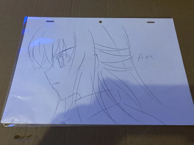 HIGH SCHOOL DXD New Anime Production Art - Authentic GENGA Keyframe ...