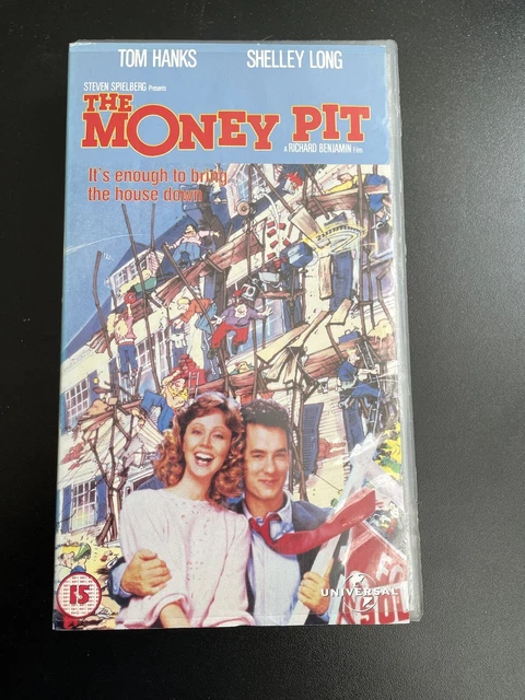 THE MONEY PIT (VHS) Tom Hanks Shelley Long 1986 Classic Movie £4.99 ...