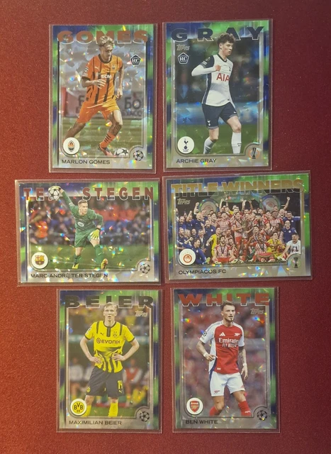 TOPPS UCC FLAGSHIP 24/25 - Northern Lights 6 Karten Lot EUR 2,00 ...
