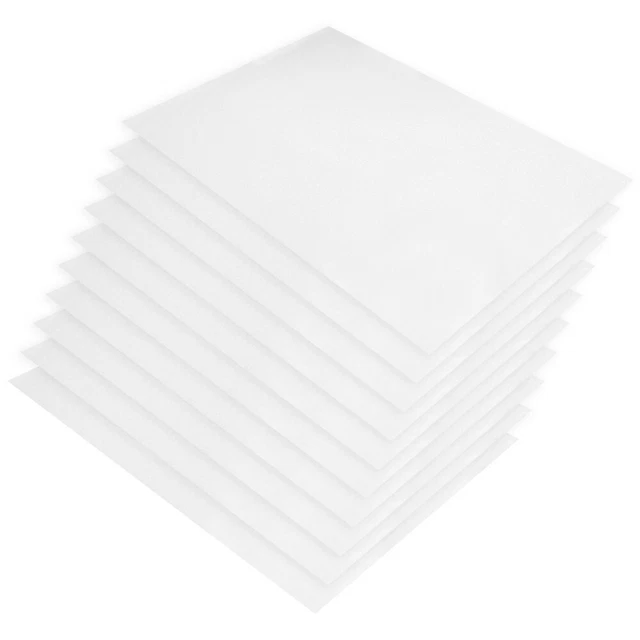 20 SHEETS PAPER Film Clear Vinyl Sticker Shiny Printable Papers Laser £ ...