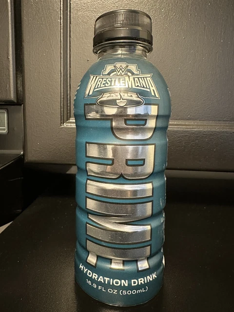 PRIME HYDRATION DRINK Rare WWE WrestleMania Edition $90.00 - PicClick CA