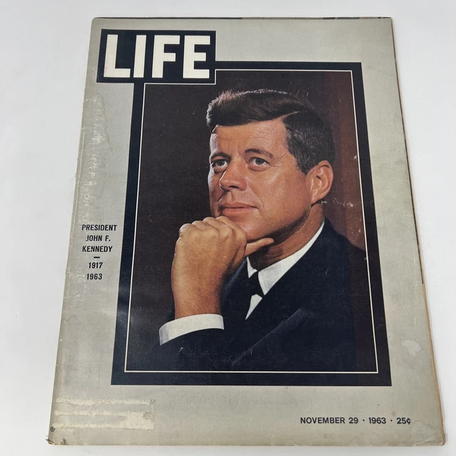 LIFE MAGAZINE JFK, Kennedy Assassination, Zabruder Photos Nov. 29, 1963 ...