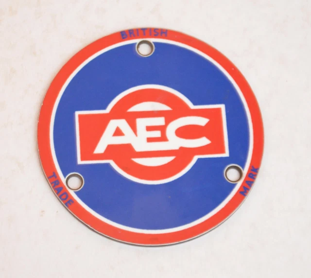 BUS COACH TRUCK Plastic Polythene. Hub Cap Badge AEC £25.00 - PicClick UK