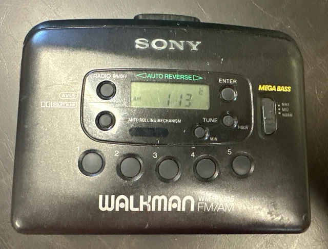 SONY WALKMAN WM-FX415 AM/FM Cassette Player not working. AM/FM Radio ...