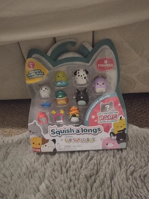 SQUISHMALLOWS: SQUISH-A-LONGS - Figure 8-Pack (Style 2) - Series 1 £11. ...