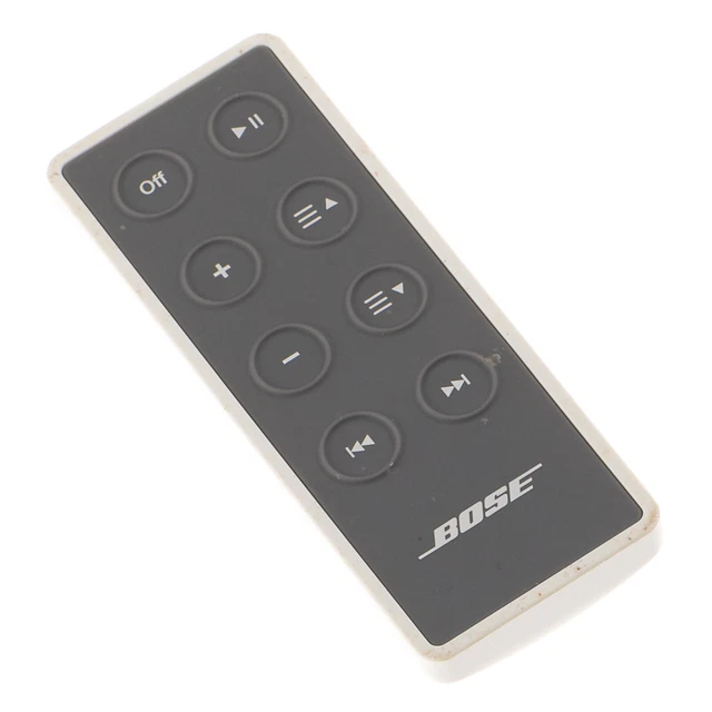 ORIGINAL BOSE REMOTE Control/White/Without Battery Compartment Cover ...