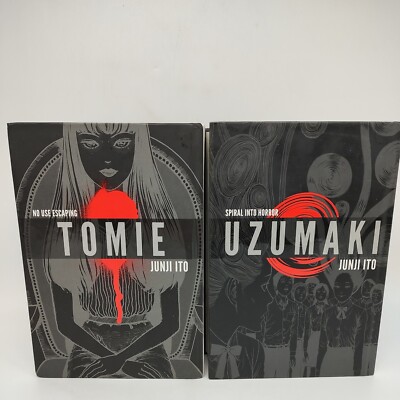 UZUMAKI AND TOMIE by Junji Ito manga (English) hardcover edition like ...