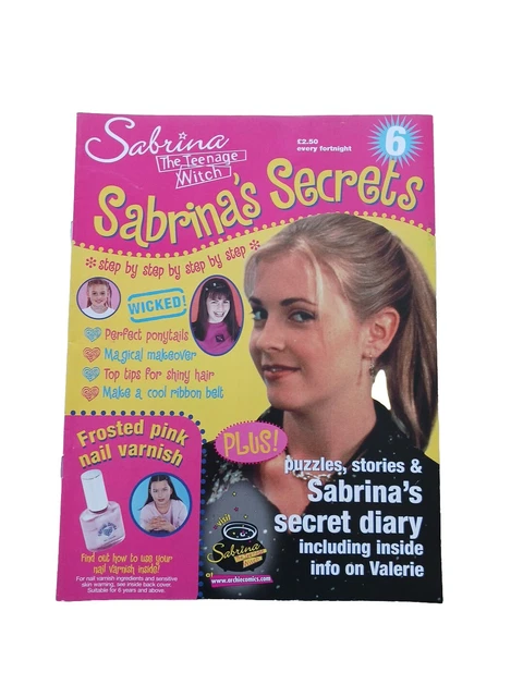 RARE SABRINA THE Teenage Witch Sabrina's Secrets Magazine Issue 6 ...