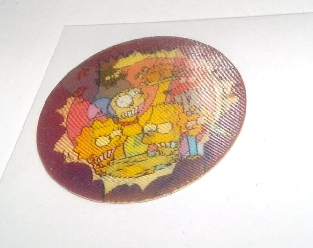 THE SIMPSONS MAGIC Motion Tazo #163 Bart Simpson - Family Christmas $4. ...