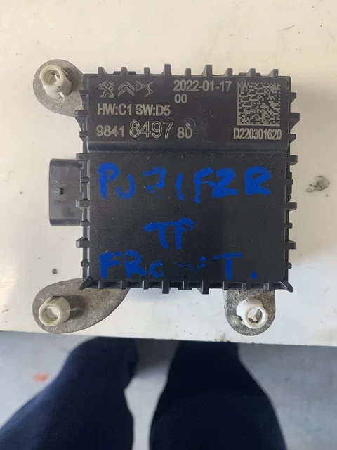 2021 VAUXHALL MOKKA Mk2 Front Radar Sensor Module - 9841849780 £26.70 ...