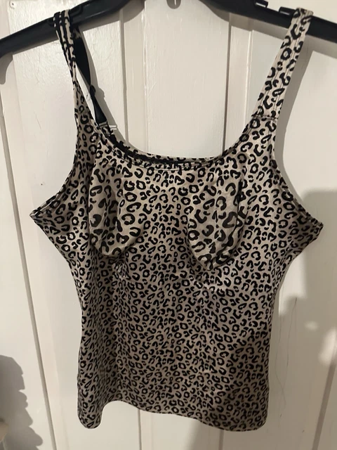 RUBY RIBBON FULL Support Cami in a cheetah print Style 3024 Size 40 £35 ...