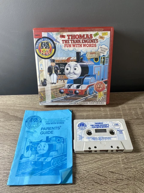 THOMAS THE TANK Engine Fun With Words Commodore 64 128 C64 Big Box ...