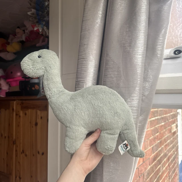 JELLYCAT MEDIUM FOSSILLY Brontosaurus Dinosaur Retired NWOT £37.10 ...