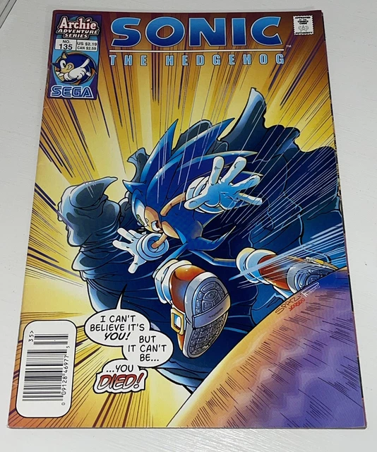 SONIC THE HEDGEHOG Comic Book Lot # 134 - 145 (no 141) Spiderman Homage ...