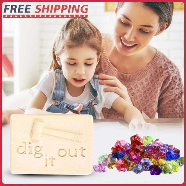 DIGGING BLIND BOX Gems Minerals Dinosaur Fossils Mining Archaeological ...