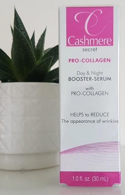 CASHMERE SECRET PRO-COLLAGEN Day & Night Booster-Serum 30ml £14.99 ...