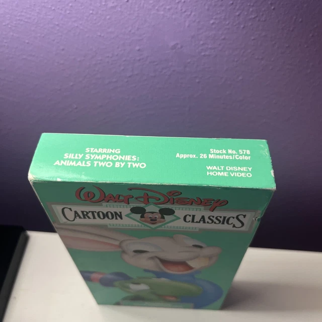 WALT DISNEY CARTOON CLASSICS Volume 8 VHS Video Tape SILLY SYMPHONIES ...