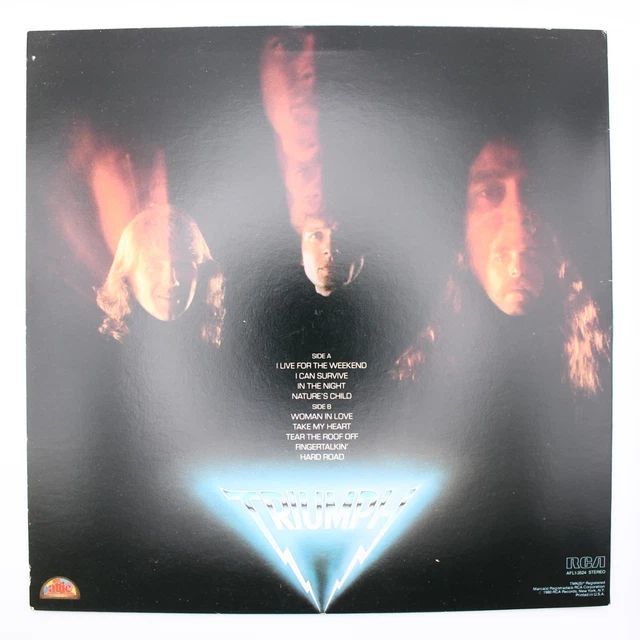 TRIUMPH – PROGRESSIONS of Power – AFL1-3524 – Rock – 1980 – EX EUR 20 ...