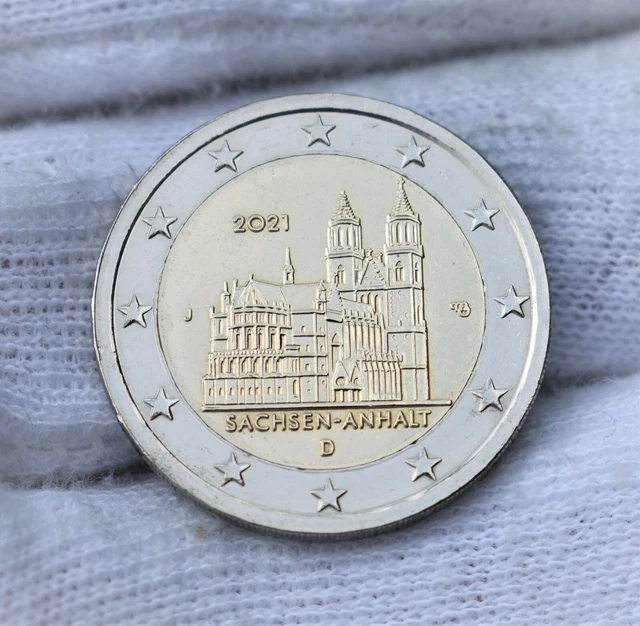 2 Euro Munze Sachsen Anhalt 2021